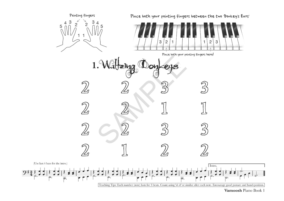 Vamoosh Piano Book 1 PDF – Vamoosh Music