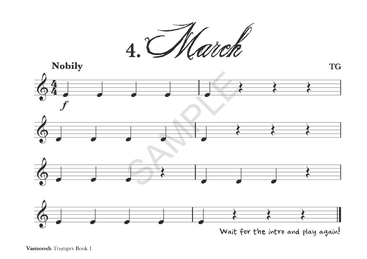 Vamoosh Trumpet Book 1 PDF – Vamoosh Music
