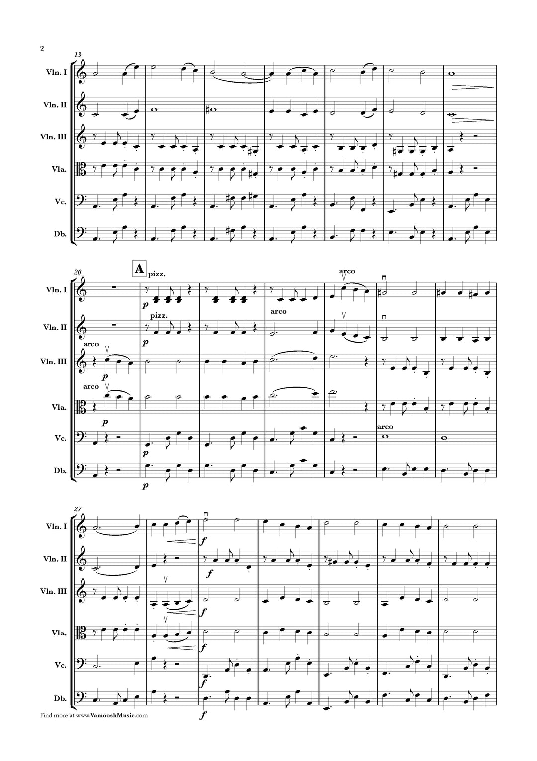 Adios Amigo for String Ensemble by Thomas Gregory – Vamoosh Music