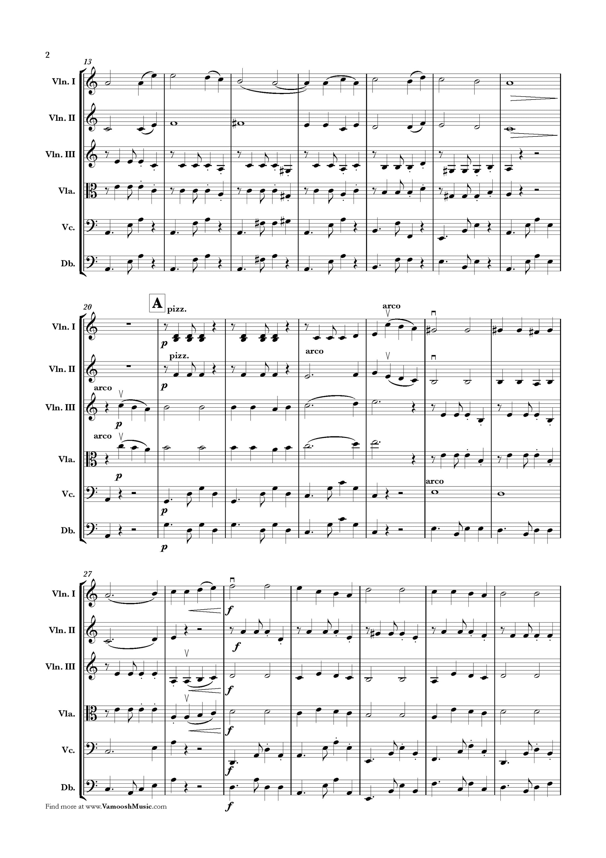 Adios Amigo for String Ensemble by Thomas Gregory – Vamoosh Music