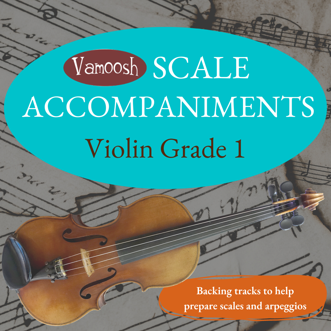 Violin Grade 1 Scale Accompaniments – Vamoosh Music